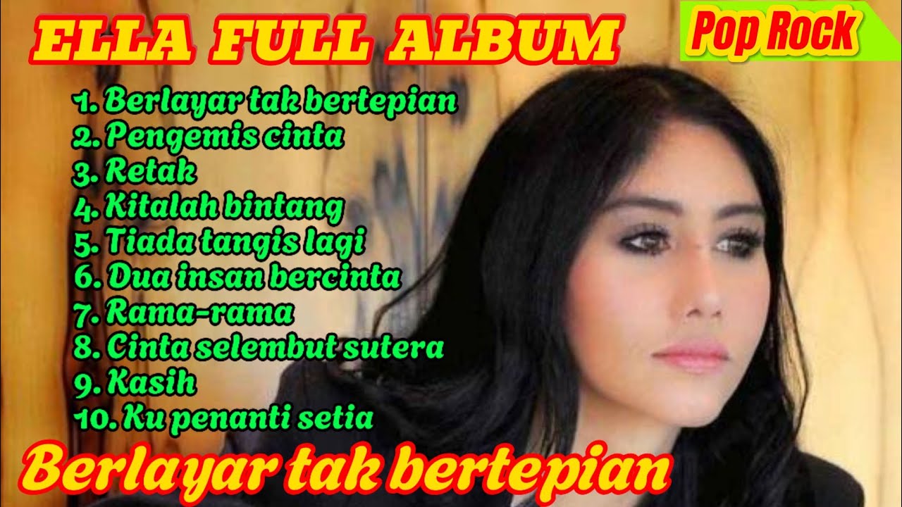 ELLA FULL ALBUM || Popo Rock 80 - 90 #ellafullalbum