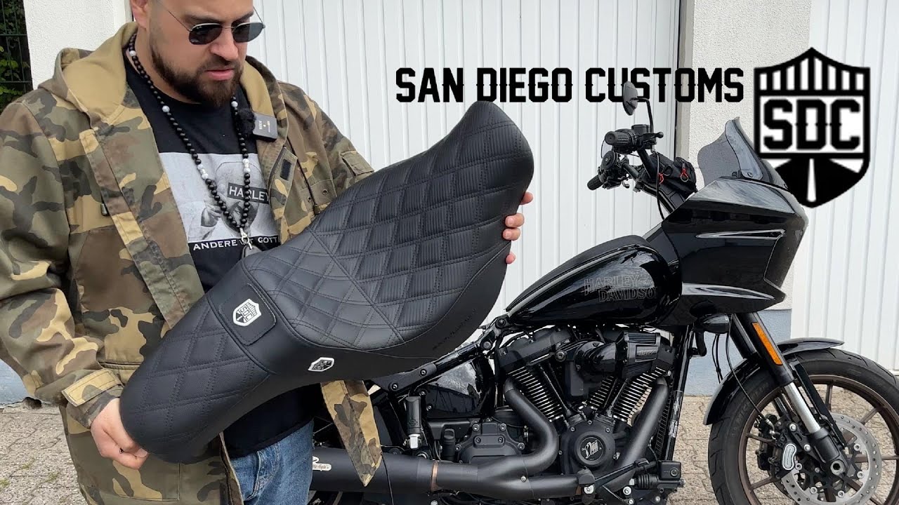 Man wird halt auch nicht jünger... NEUE SITZBANK FÜR DIE HARLEY| Saddlemen Pro SDC Performance ...