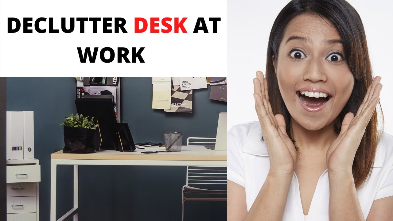 How Do I Declutter My Desk At Work? - YouTube