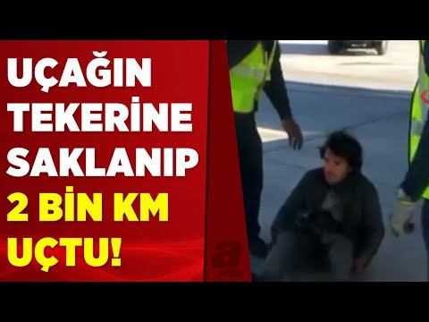 Dünya bu olayı konuşuyor! İniş takımlarına saklanıp 2 bin kilometre uçan adam, bu halde bulundu