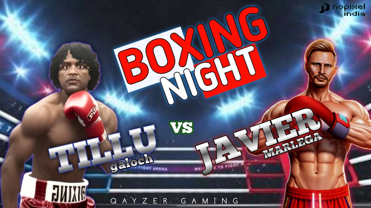 GTA 5 LIVE STREAM - Boxing Night | Tillu VS MARLEGA #nopixelindia - YouTube