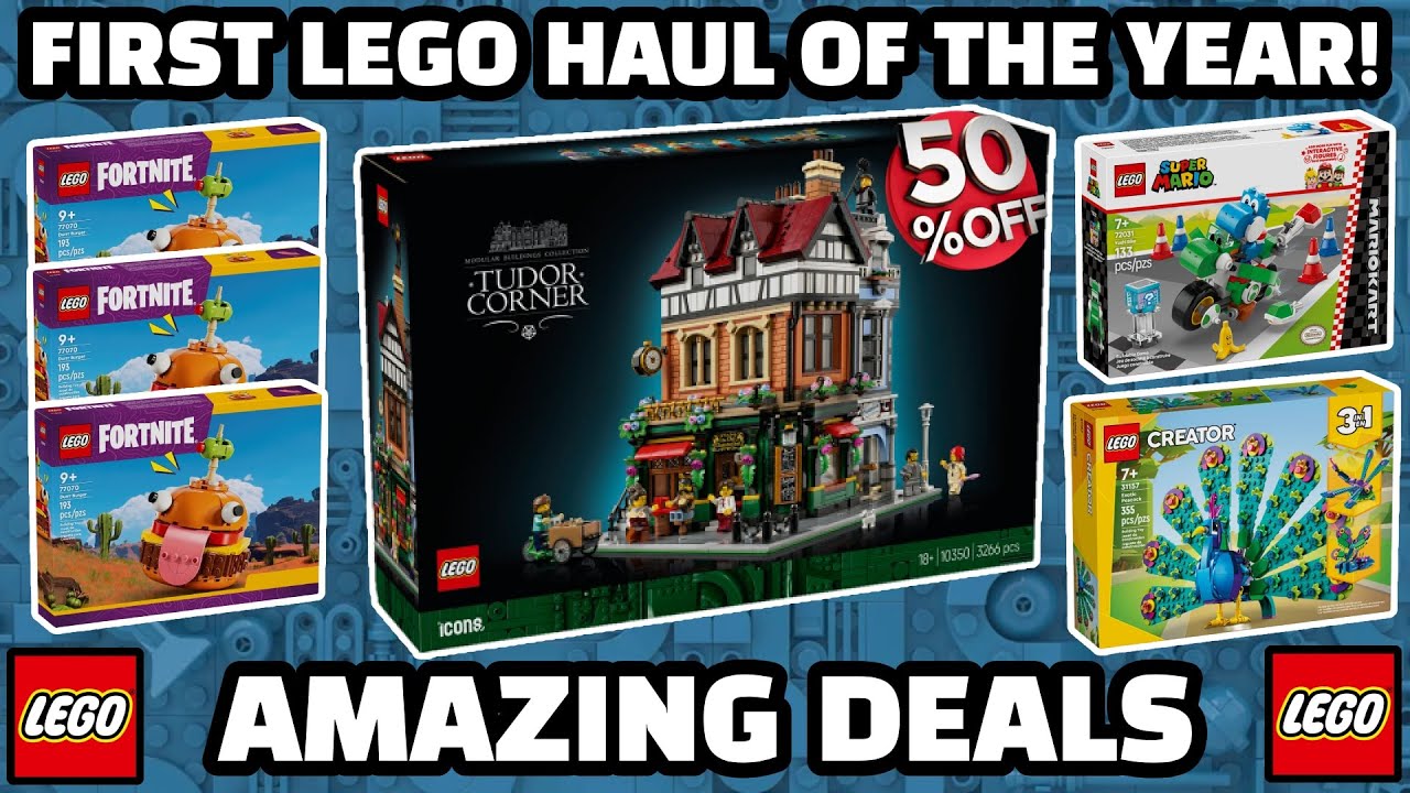 Awesome LEGO HAUL! | January LEGO Sets | Amazing Discounts and Deals ...