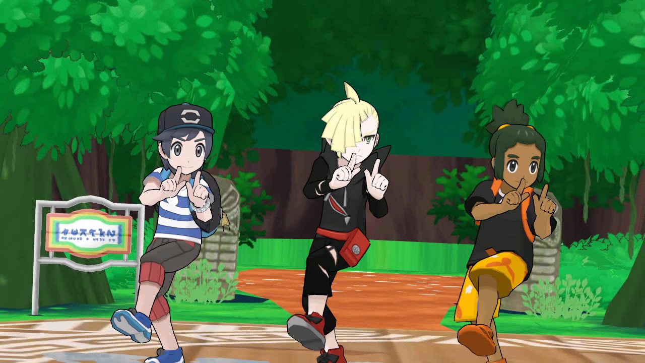 Classic Hau x Gladion x Sun/Elio (POKEMON SUN AND MOON MMD) DL - YouTube