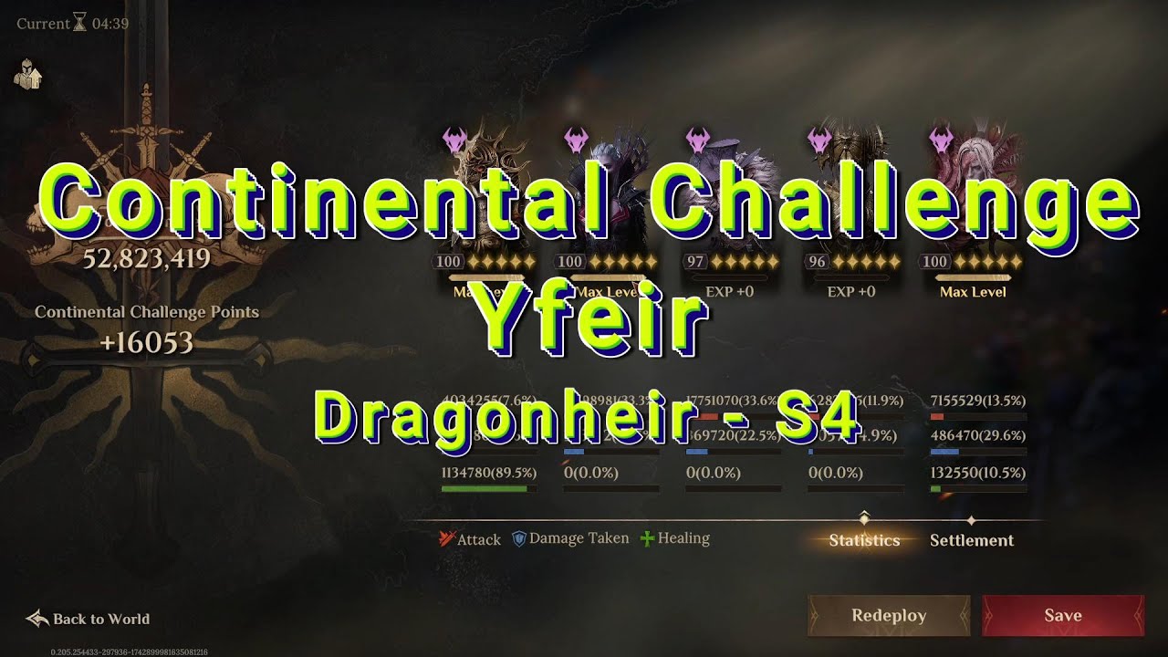 Dragonheir - Continental Challenge Boss Yfeir - FR - YouTube
