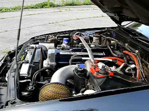 skyline GTS-t typeM RB20 engine sound - YouTube