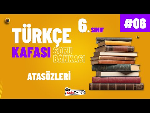 6. Sınıf Türkçe Kafası - Atasözleri #6