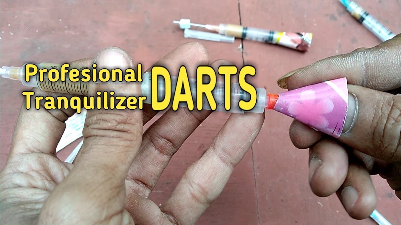 Cara Menggunakan Dart Bius dan Review Profesional Tranquilizer Darts ...