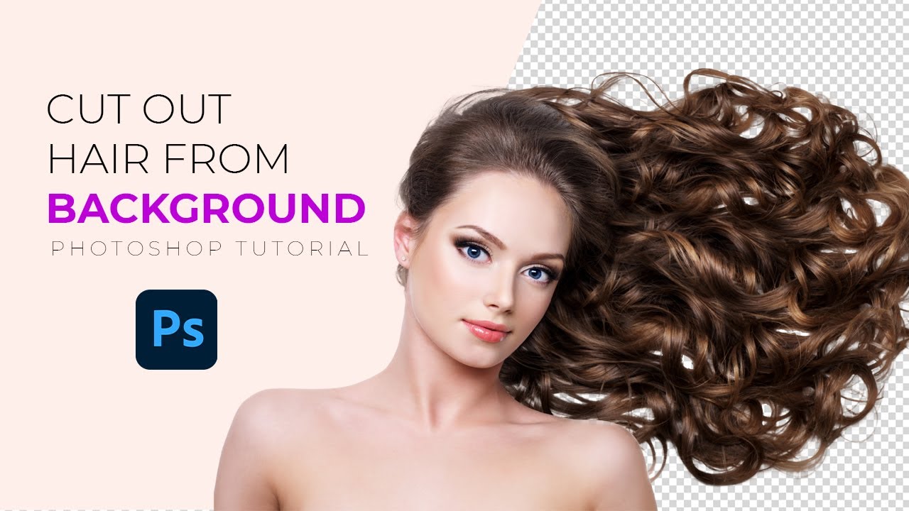 Cut Out Hair From Background Remove - YouTube