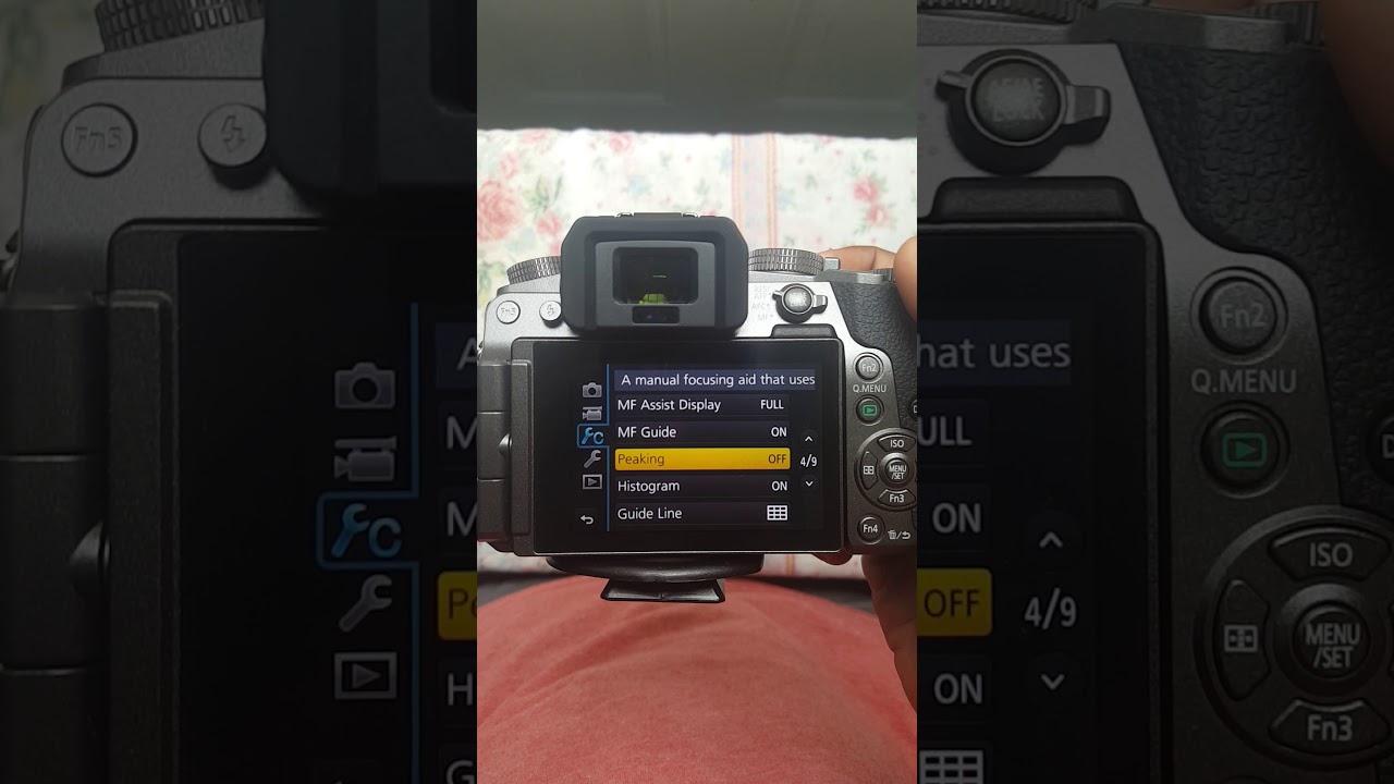 Panasonic Lumix G7 - How to turn on Histogram- 2017 - YouTube