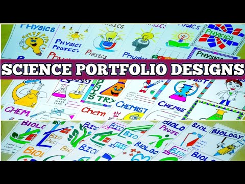 Science Portfolio Designs |Biology Portfolio Designs |Physics Portfolio ...