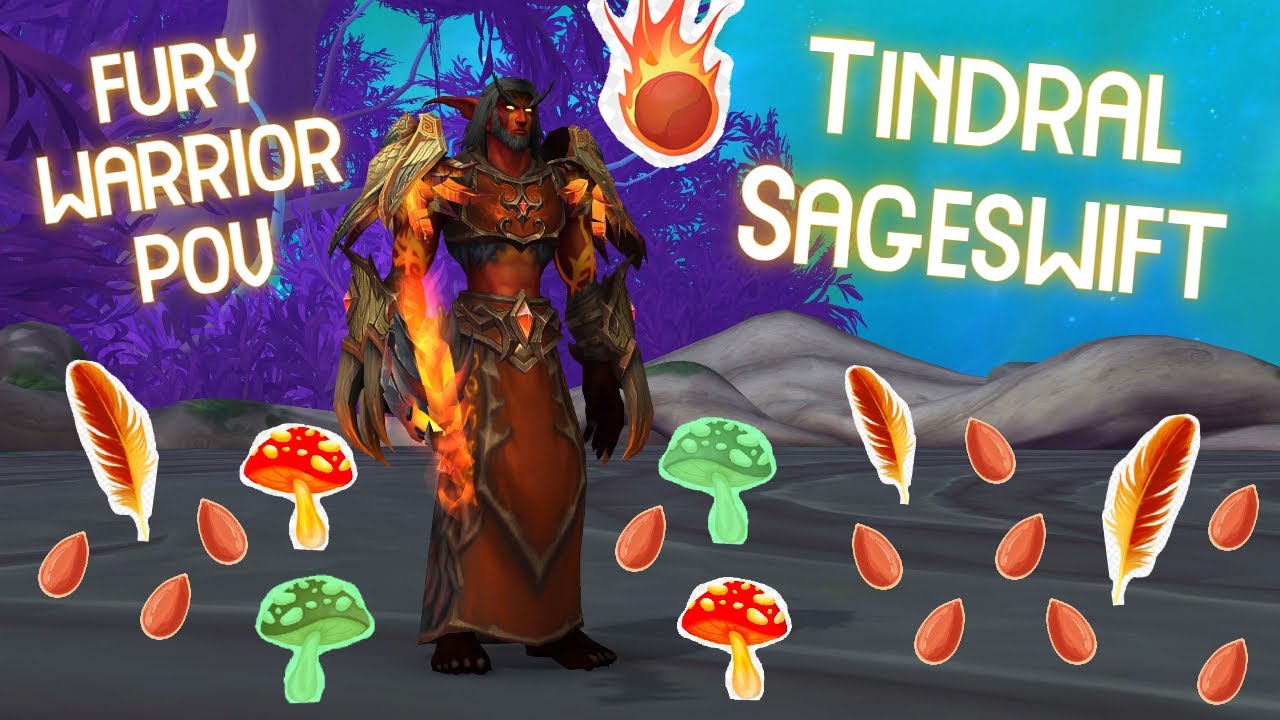Tindral Sageswift Mythic │ Fury Warrior POV - YouTube