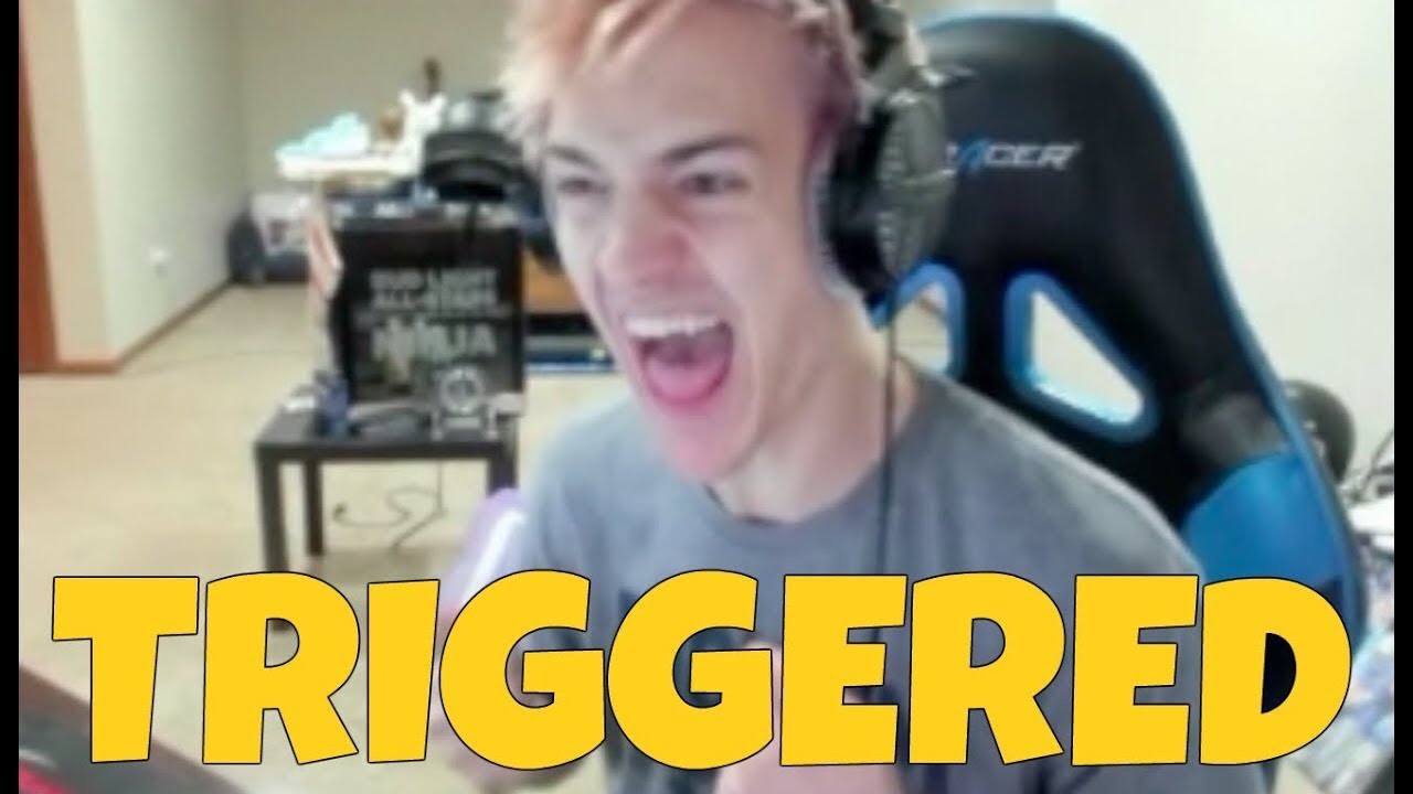 Ninja Raging At Fortnite Compilation! - YouTube