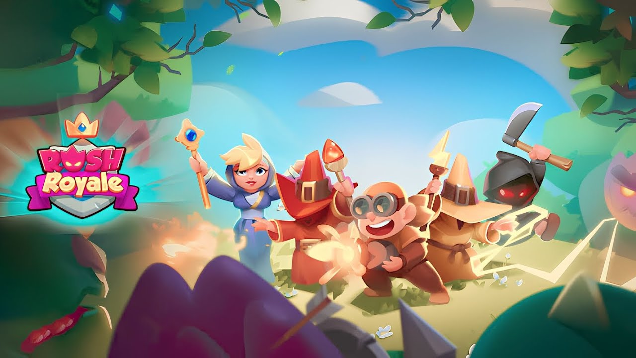 Rush Royal: Tower Defense TD (5) - YouTube