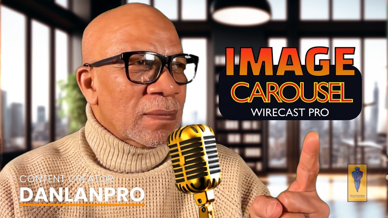 wirecast pro image carousal - YouTube