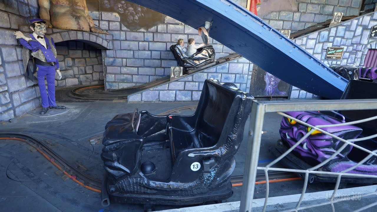Ghost Train Dark Ride with a Coaster Drop | Blackpool Pleasure Beach ...