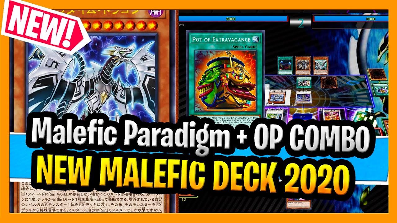 NEW MALEFIC IS OP! IT WORKS WITH FACEDOWNS! New Malefic Paradigm Dragon ...
