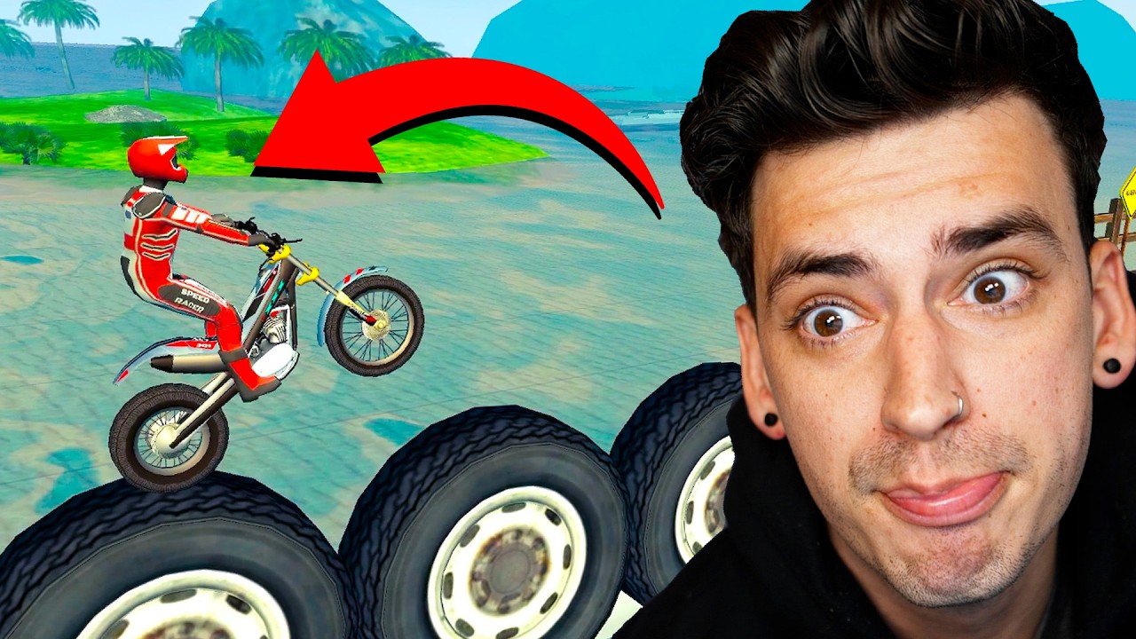THE MOST RIDICULOUS DIRTBIKE OBSTACLE COURSE! (Trial Mania) - YouTube