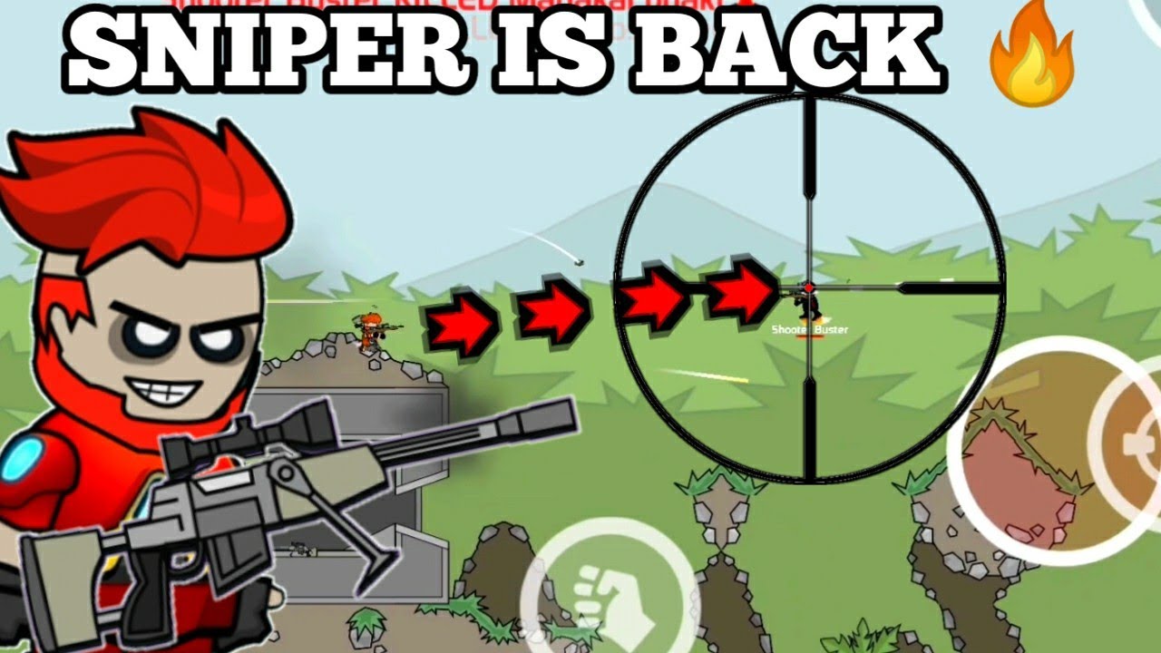 SNIPER IS BACK 🔥SNIPER OUTPOST GAMEPLAY | MINI MILITIA !! - YouTube