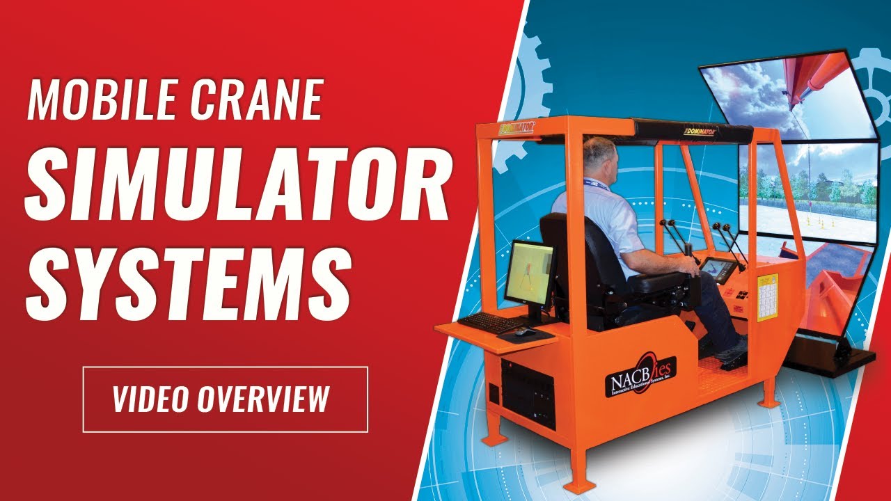 NACB-ies Mobile Crane Simulator Overview - YouTube