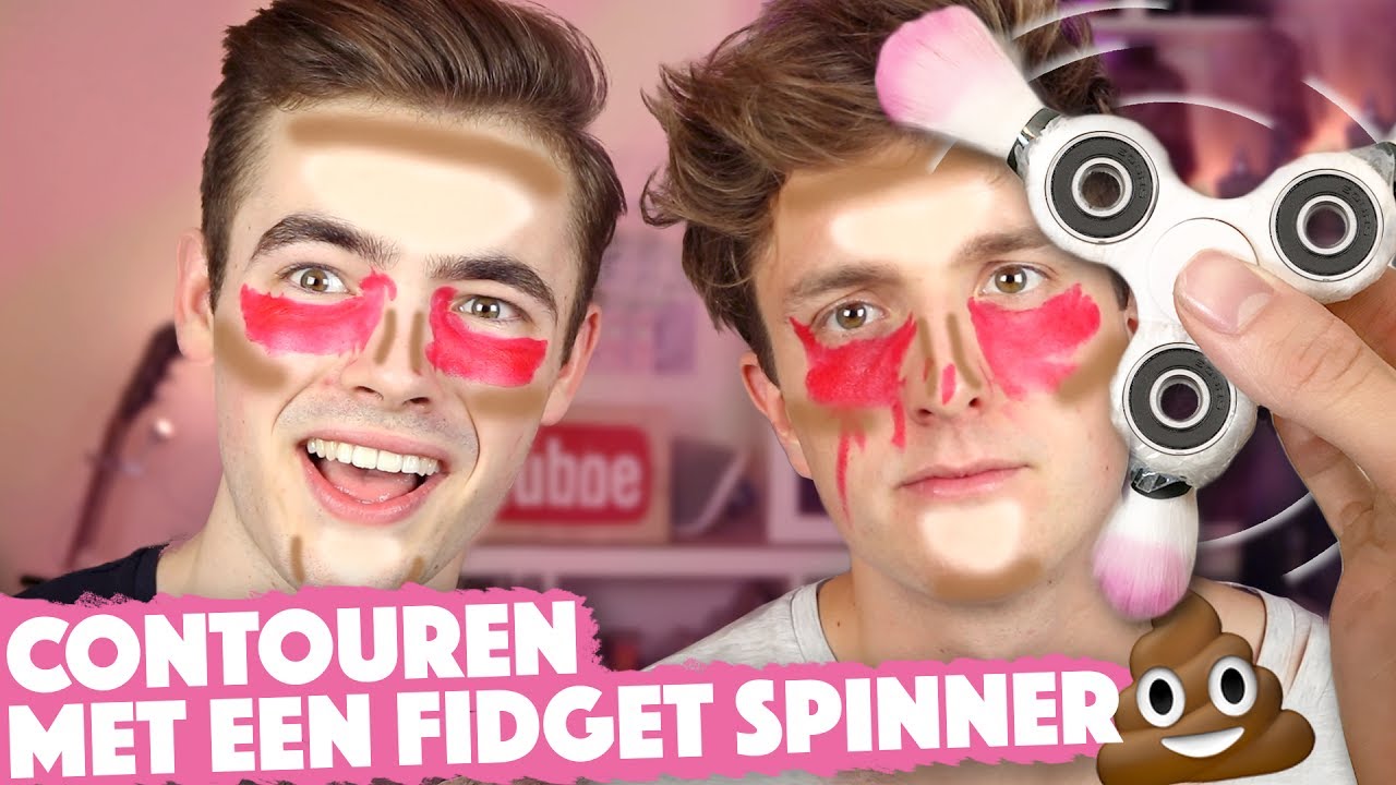 JONGENS proberen RARE BEAUTY HACKS 4 💅🏻😂 + FIDGET SPINNER | Met Winston ...