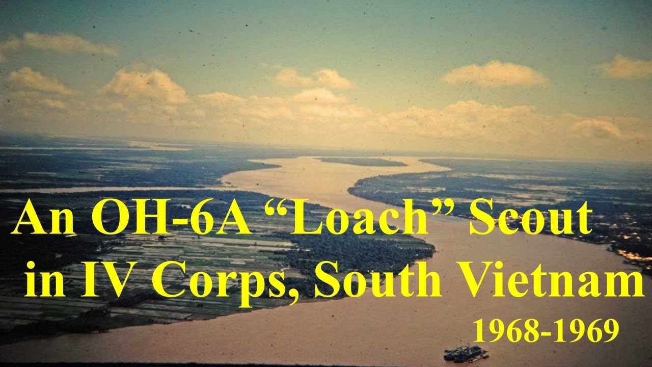 An Oh-6A "Loach" (Helicopter) Scout in IV Corps, South Vietnam, 1968 ...