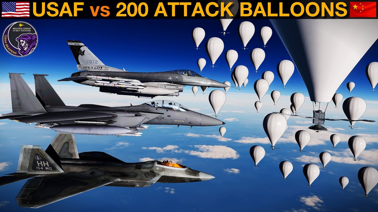 Could USAF Defend US West Coast From 200 Chinese Attack Balloons ...