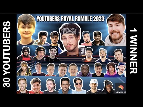 YOUTUBERS WWE ROYAL RUMBLE MATCH || Divine Star YT