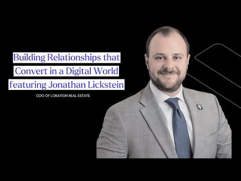 Jonathan Lickstein Lokation Real Estate - YouTube