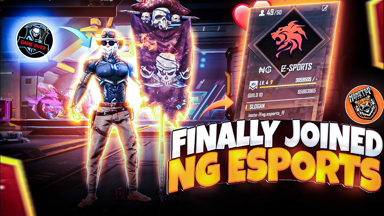 Finally Joined Ng ESPORTS ️ Dream Comes True🔥@NonstopGaming_ - YouTube