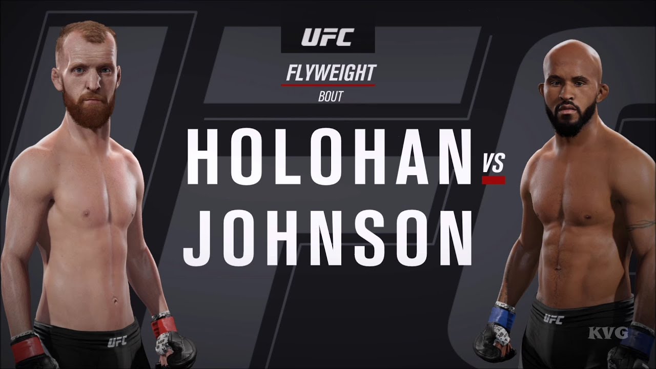 EA Sports UFC 2 - Paddy Holohan vs Demetrious Johnson | Gameplay (HD ...