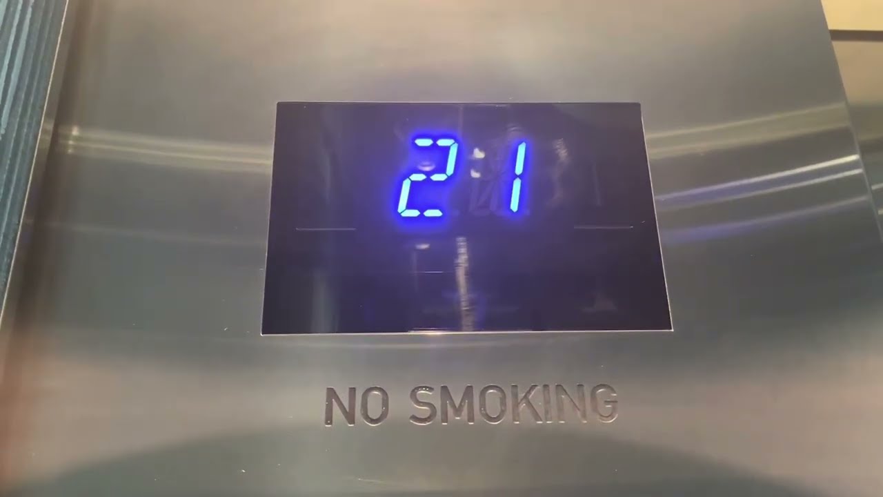 Beautiful Otis Elevonic 411 Traction Low Rise Elevators @ Vdara Hotel ...