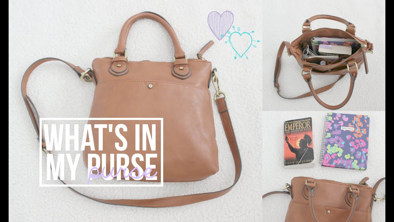 What's In My Purse 2015 | Reese Regan - YouTube