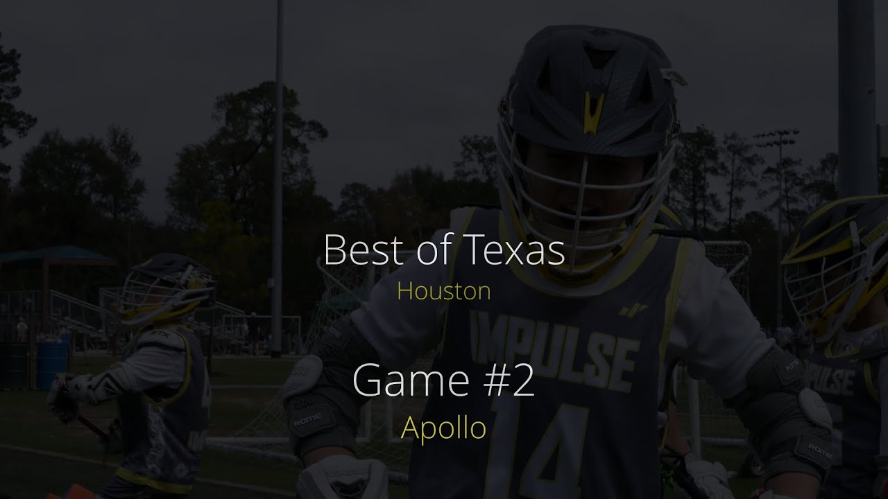 Impulse Lacrosse 2030 Highlights - Best of Texas 2022 - Apollo Ares ...