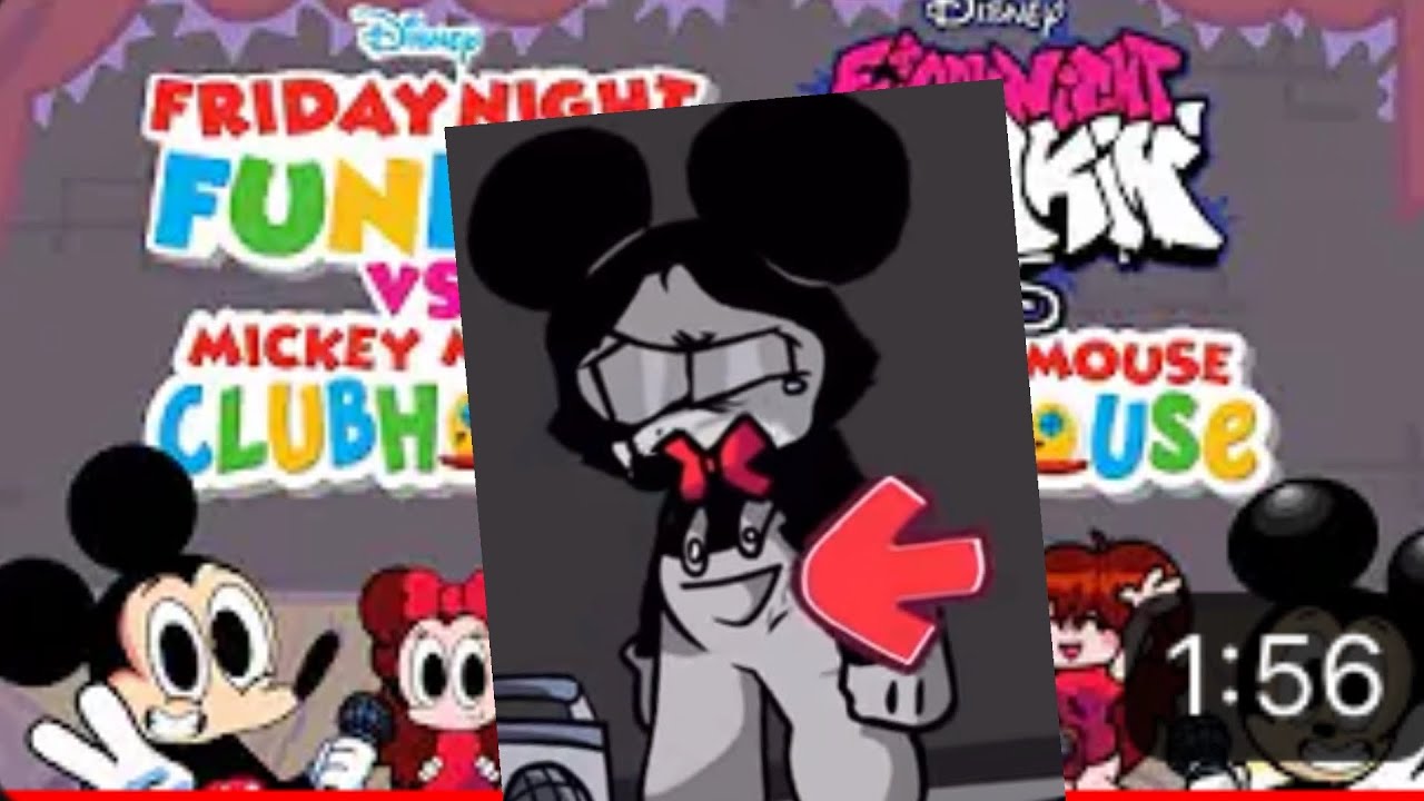 2 Versions Of FNF VS. Mickey Mouse Clubhouse Battle It Out,But Soft ...