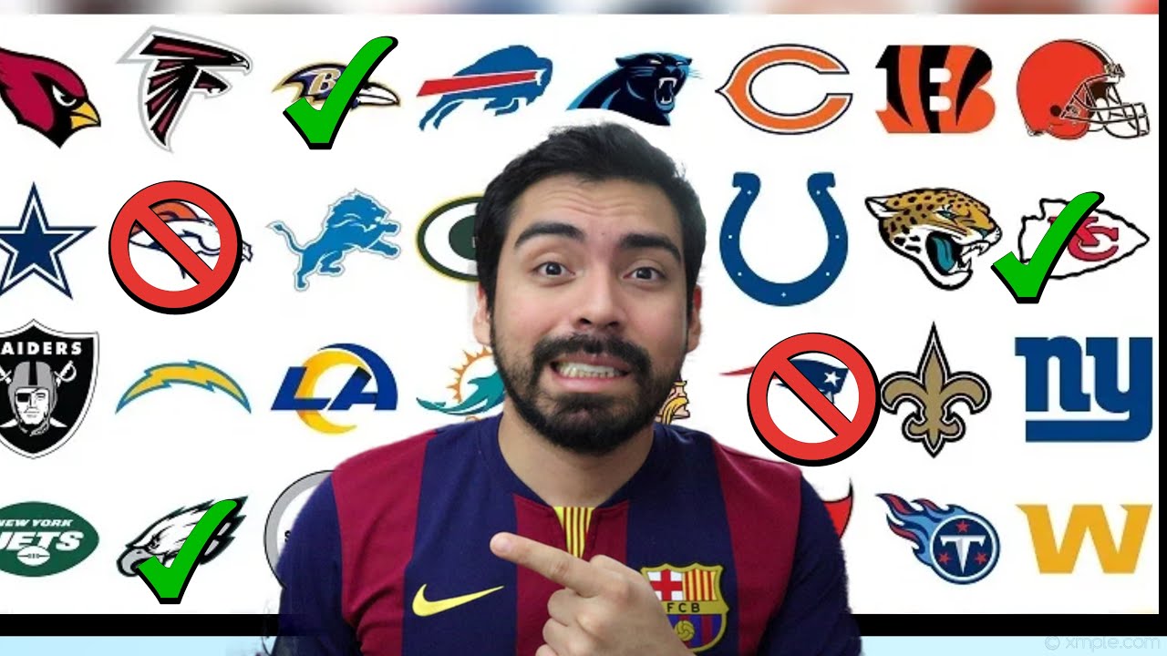 MLS FAN RANKS NFL LOGOS - YouTube