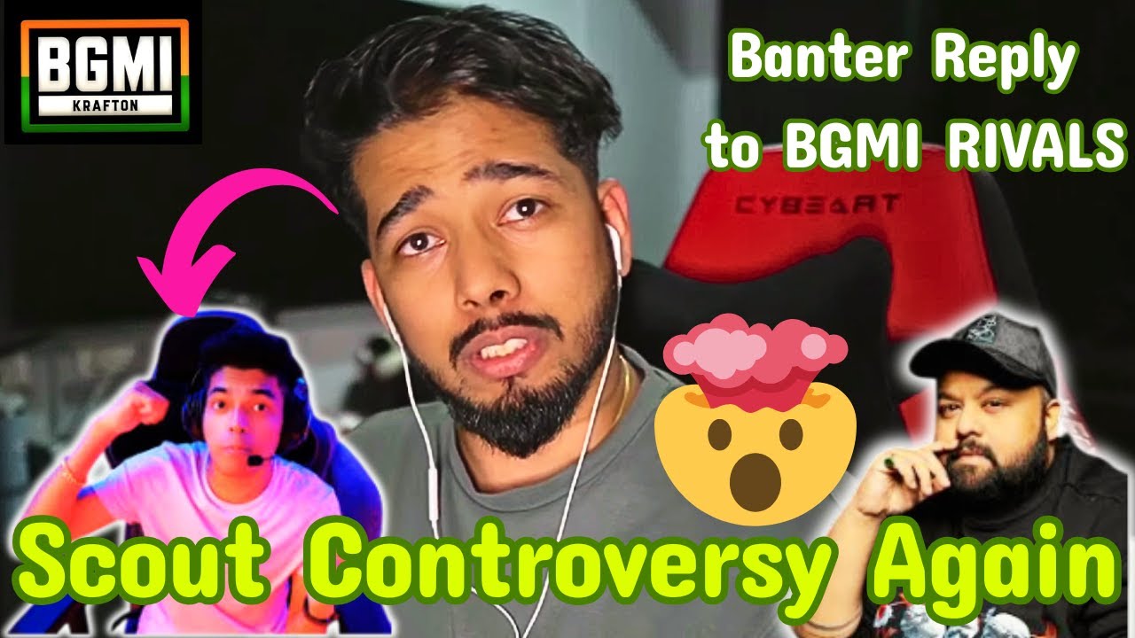 Scout Bold Reply to BGMI Rivals Amid Controversy 🔥 - YouTube