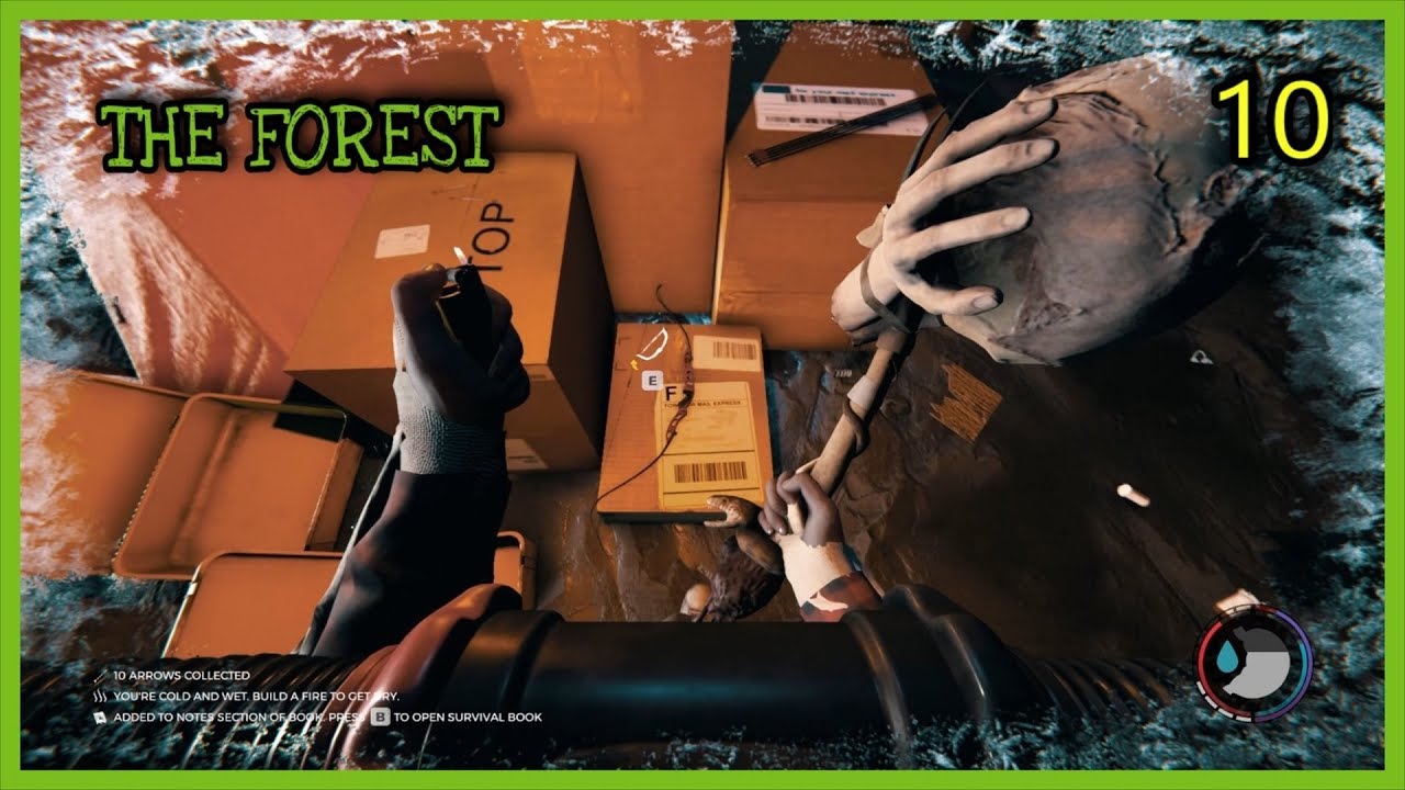 The Forest - Tập 10: Vào Hang Số 7 - The Chasm Cave Lấy Cung Hiện Đại ...