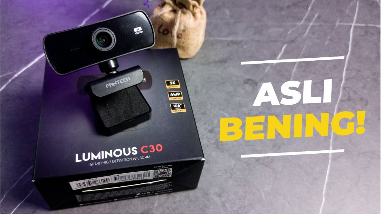 SERIUS SEBAGUS INI ? Review Webcam Fantech Luminous C30 - YouTube