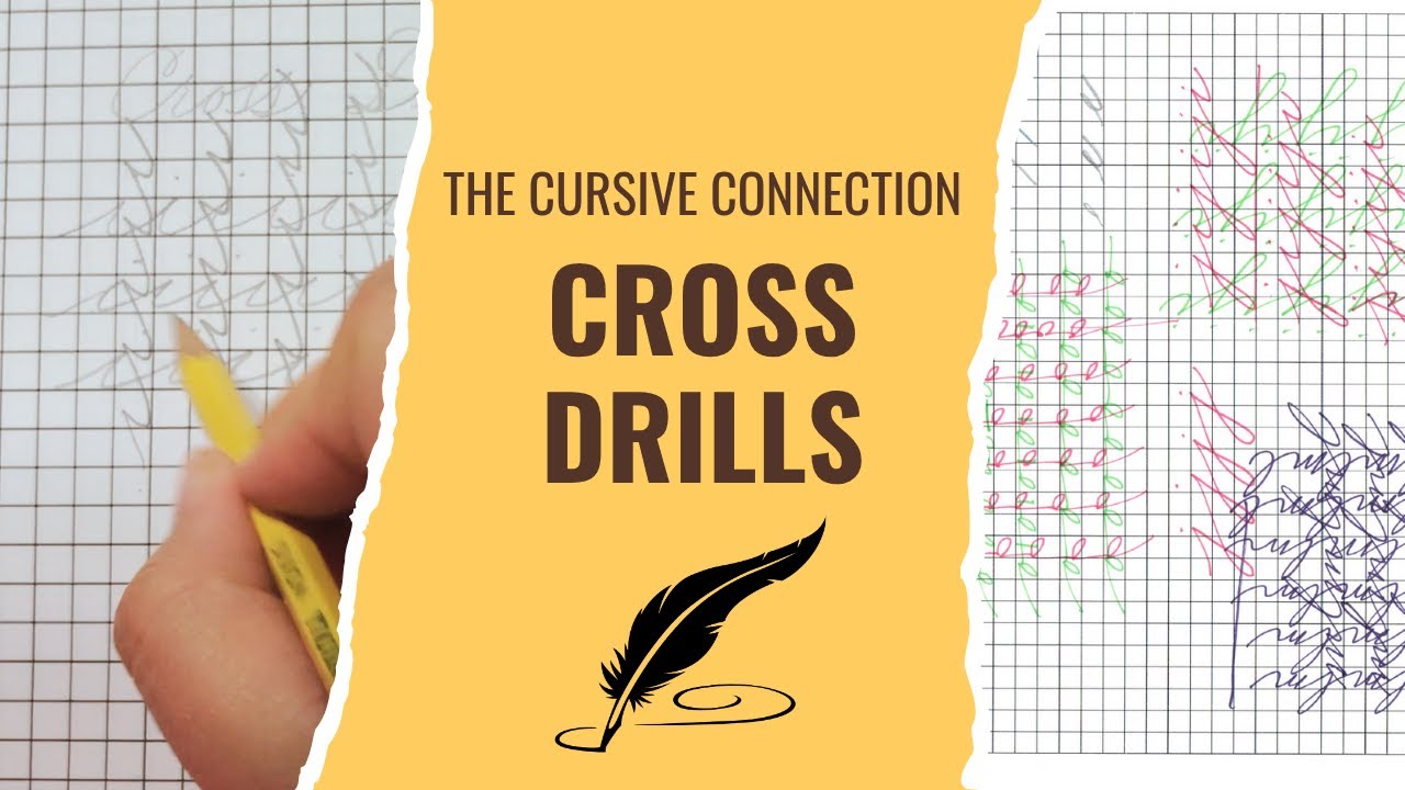 Cross Drill Practice in The Cursive Connection, A Traditional Cursive ...