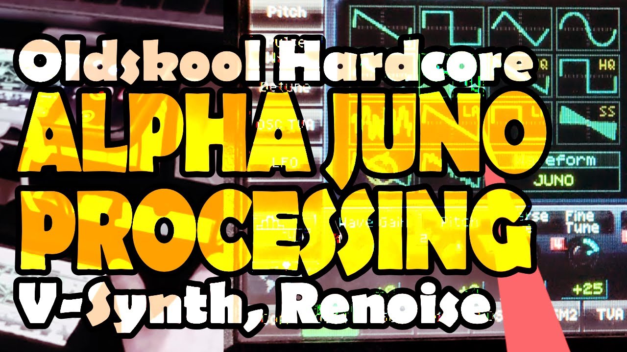 Alpha Juno on Roland V-Synth, Hoovers, Processing, plus DAW Tip ...