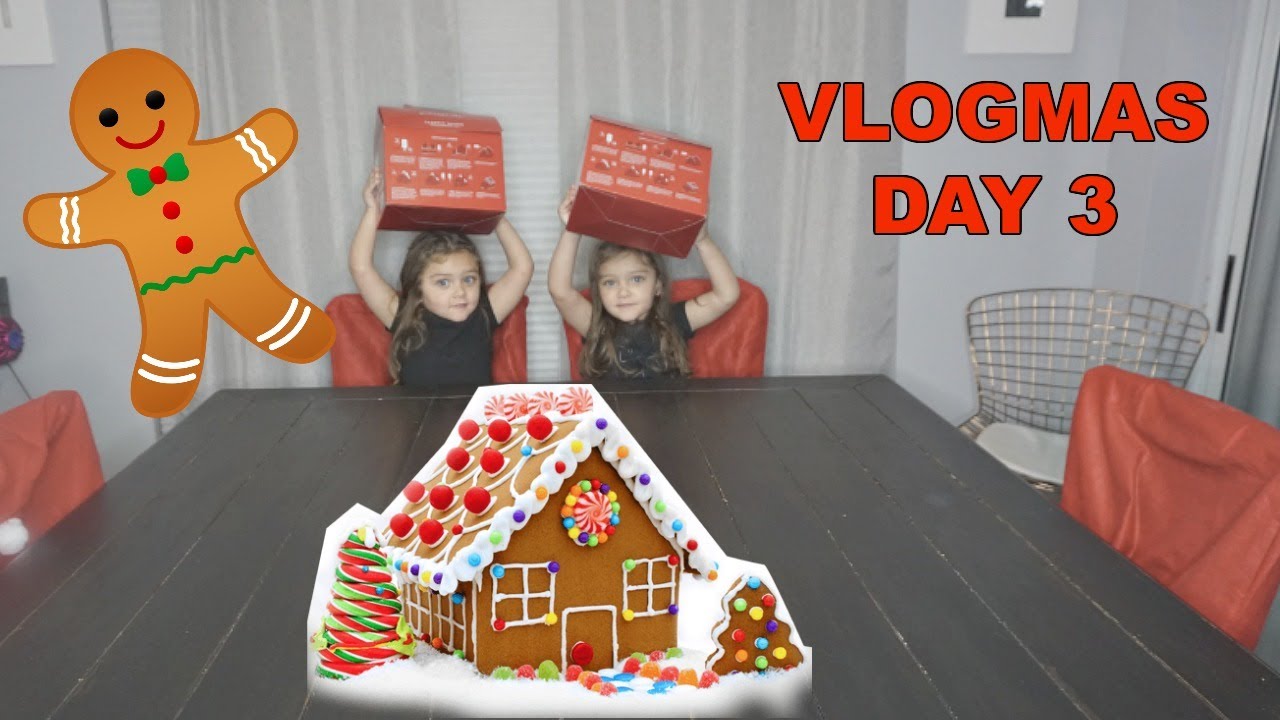 MAKING GINGERBREAD HOUSES | GUESS WHO WON - YouTube