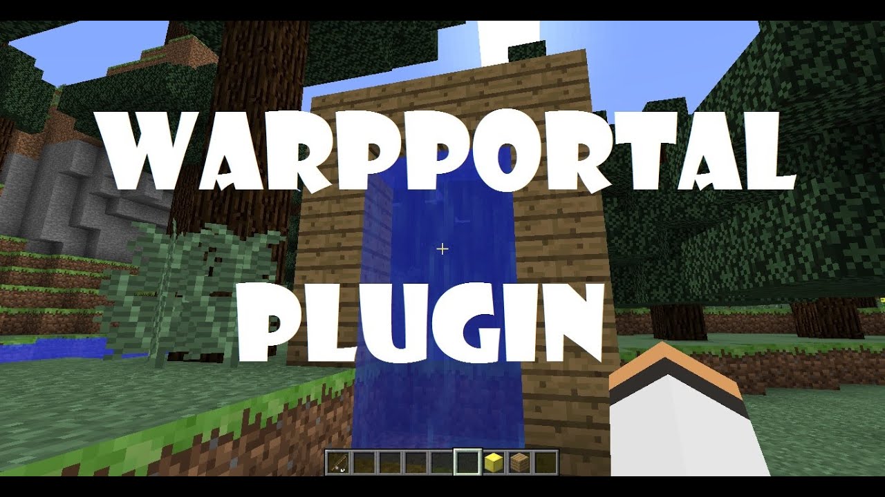 Minecraft: WarpPortal - Plugin Tutorial - YouTube