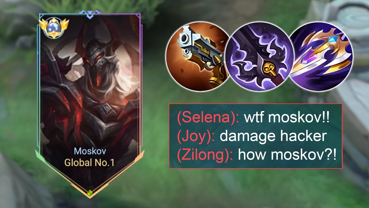 GLOBAL MOSKOV NEW BEST BUILD FOR SEASON 30!! (must try) - YouTube