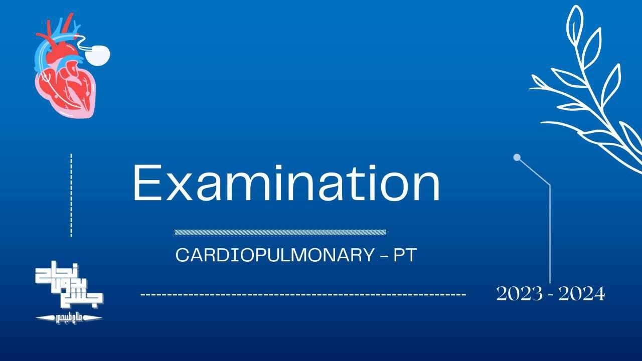 cardiac examination(part 2),sec 7, Cardiopulmonary pt - YouTube