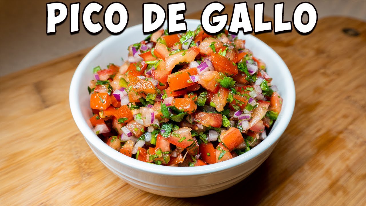 How to Make Authentic Pico de Gallo | Easy Fresh Salsa Recipe (Step-by ...