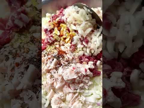 Самбусаи танури дар шароити дехот 😍😍