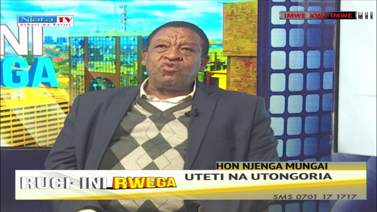 Hon Njenga Mungai Former Mp Molo 1979 - 1997 ON TANGATANGA - YouTube