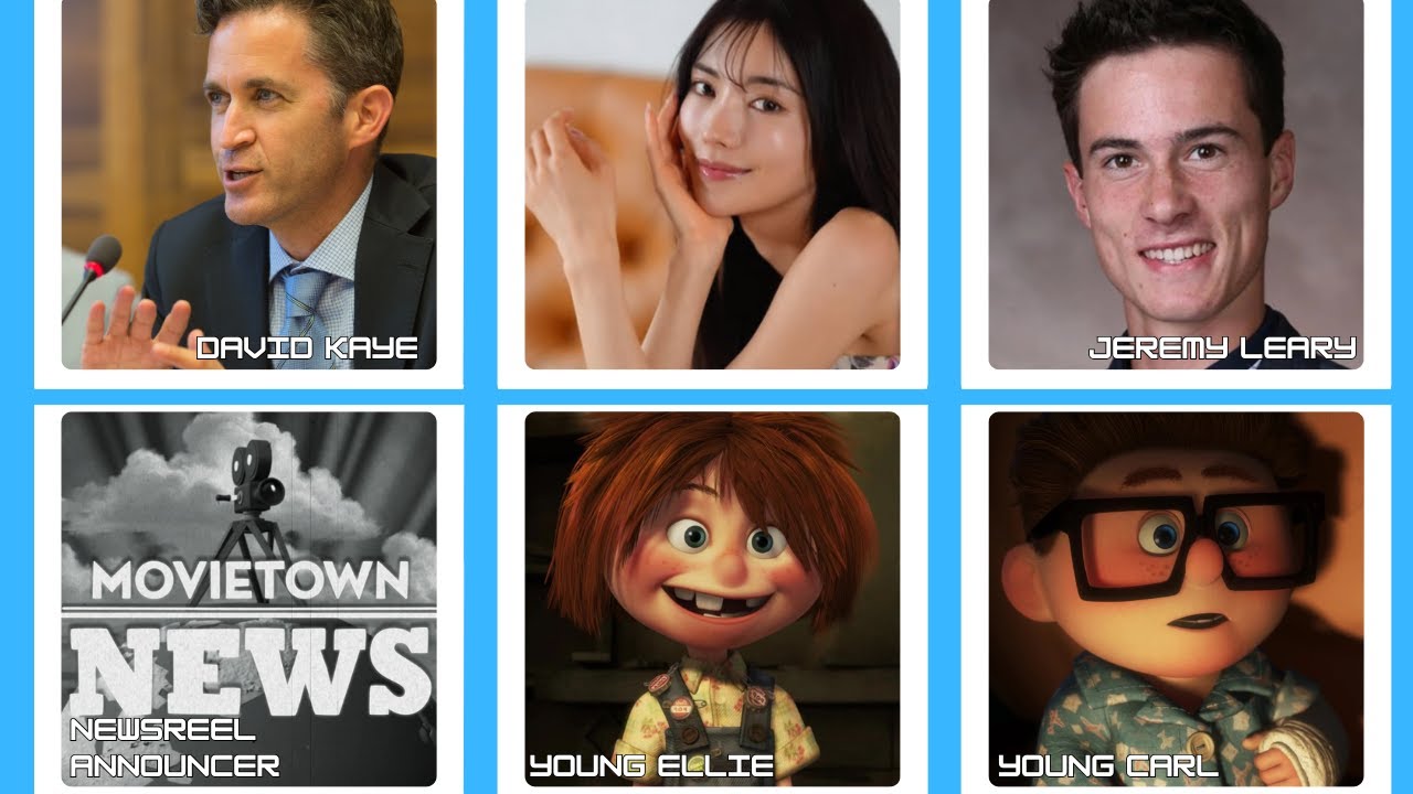 Voice Actors Behind Your Favorite Characters : UP (2009) - YouTube