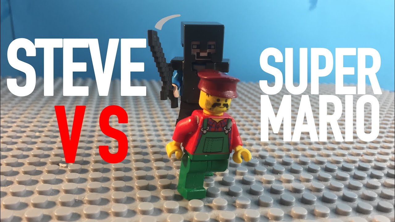 Steve VS Super Mario - YouTube