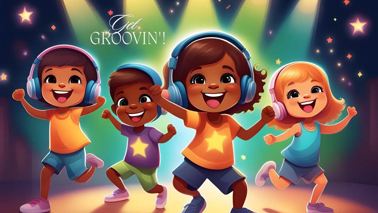 🕺Get Groovin'! Upbeat Kids Music for Dancing & Play! ️🪩#kidsmusic # ...
